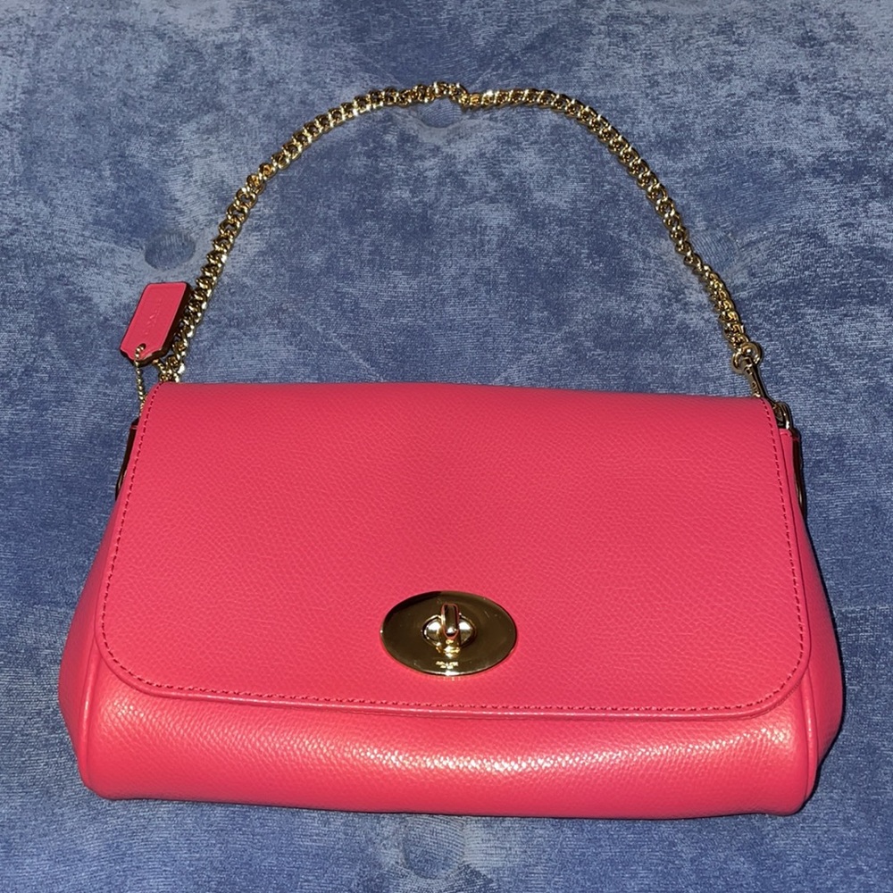 Coach Pink “Mini Ruby” Crossbody Bag - Gem
